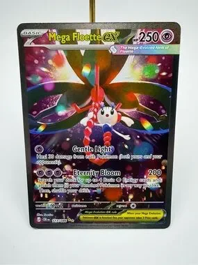 Toys | New Perfect Condition Mega Floette Ex Pokmon Card | Poshmark